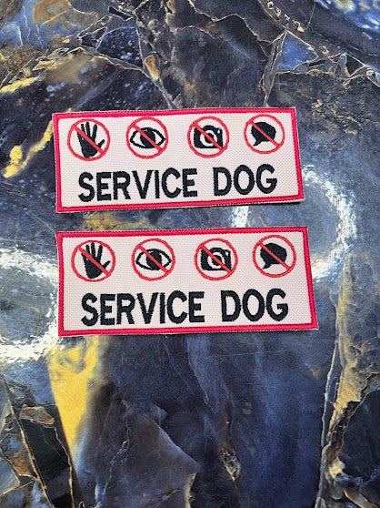 Service Dog with Symbols | Katelyn Morin