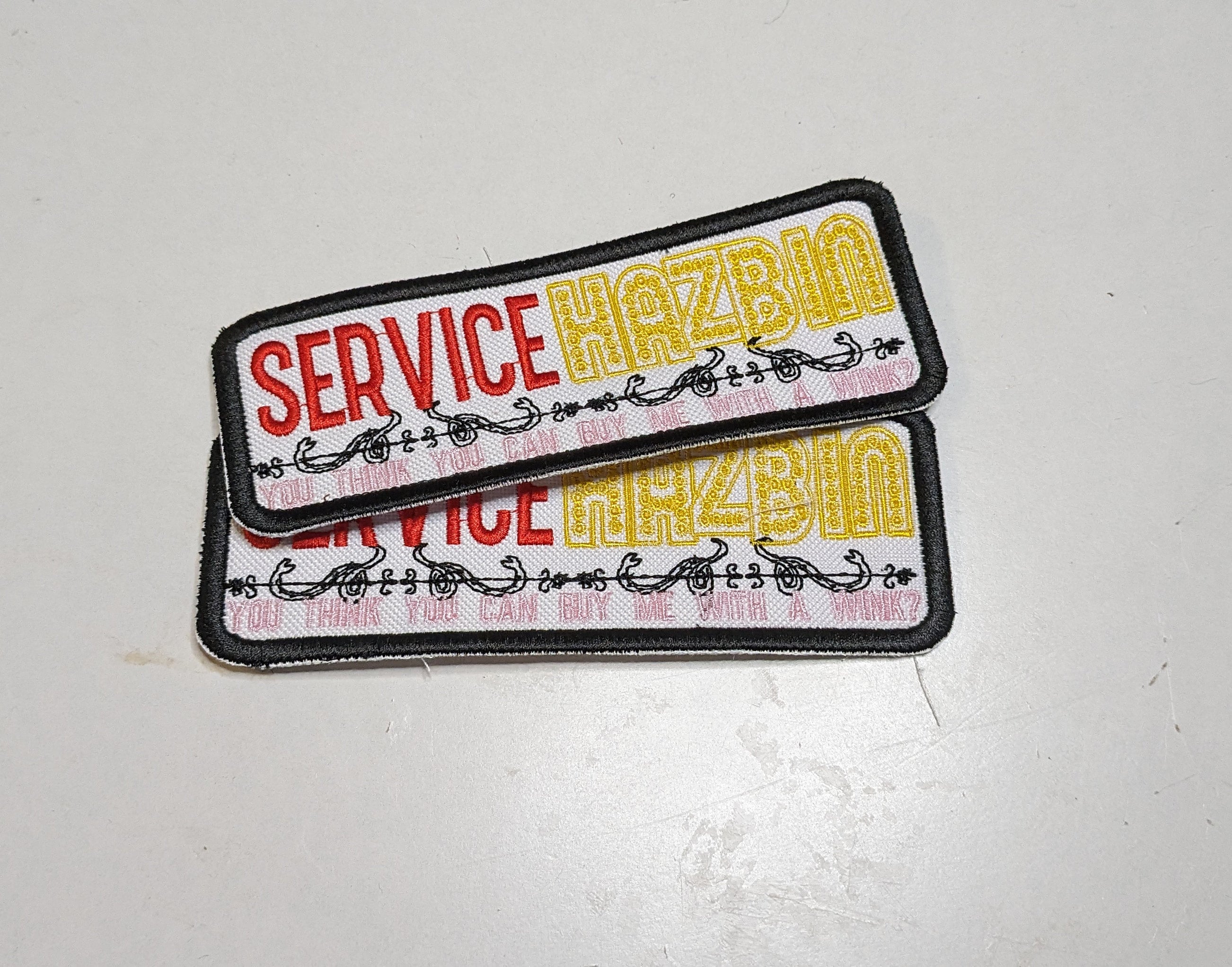 Service Dog Hazbin Hotel Themed Patch Set - copy | Katelyn Morin
