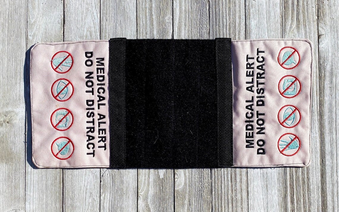 Direct Embroidery Service Dog Cape | Katelyn Morin