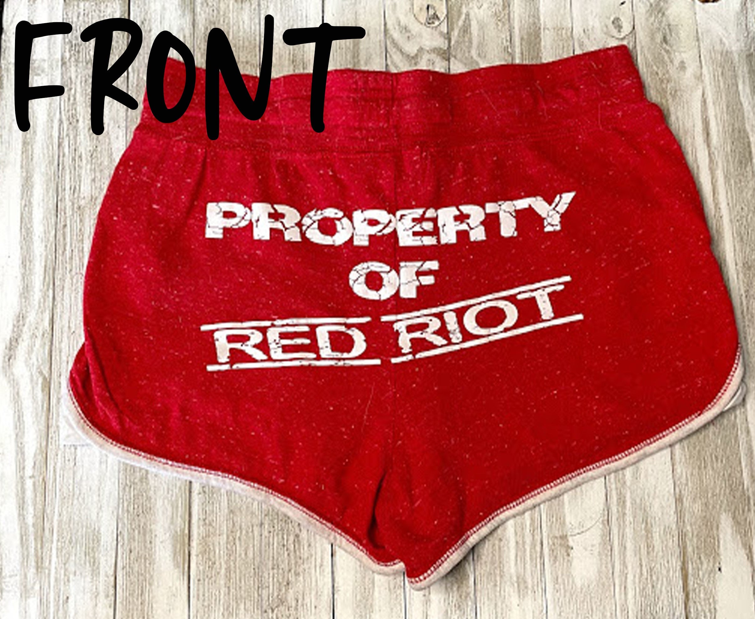 My Hero Academia Themed Booty Shorts Red Riot | Katelyn Morin